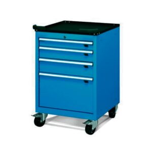 Cajonera metálica con ruedas y cajones capacidad hasta 60 kgs cada uno