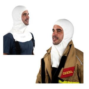 Capuchas Monjitas NFPA ignífugas certificadas bomberos Seguridad Global